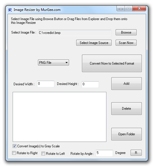 Color To Grayscale Converter